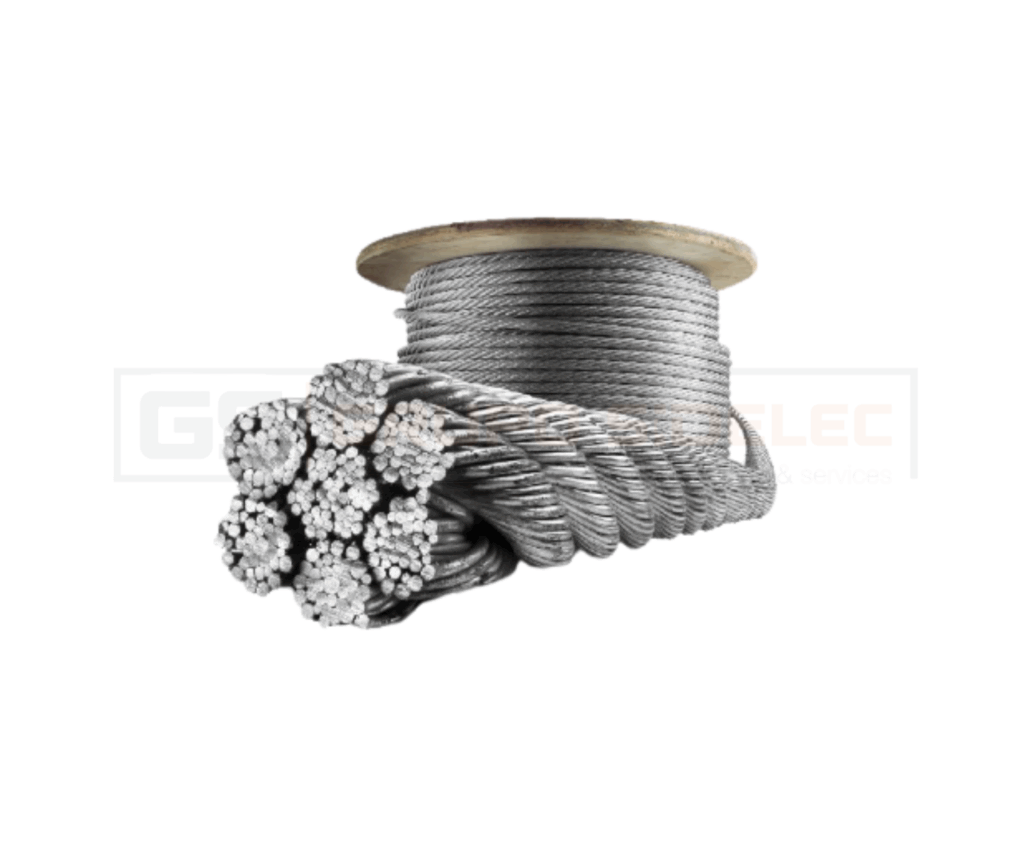 Cable de acero galvanizado para grúas aéreas – Regular izquierdo (LRL ...
